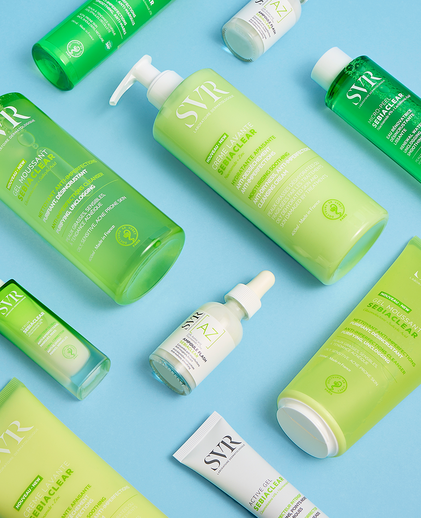 SEBIACLEAR Gel Moussant - Purification efficace pour peaux à tendance ...