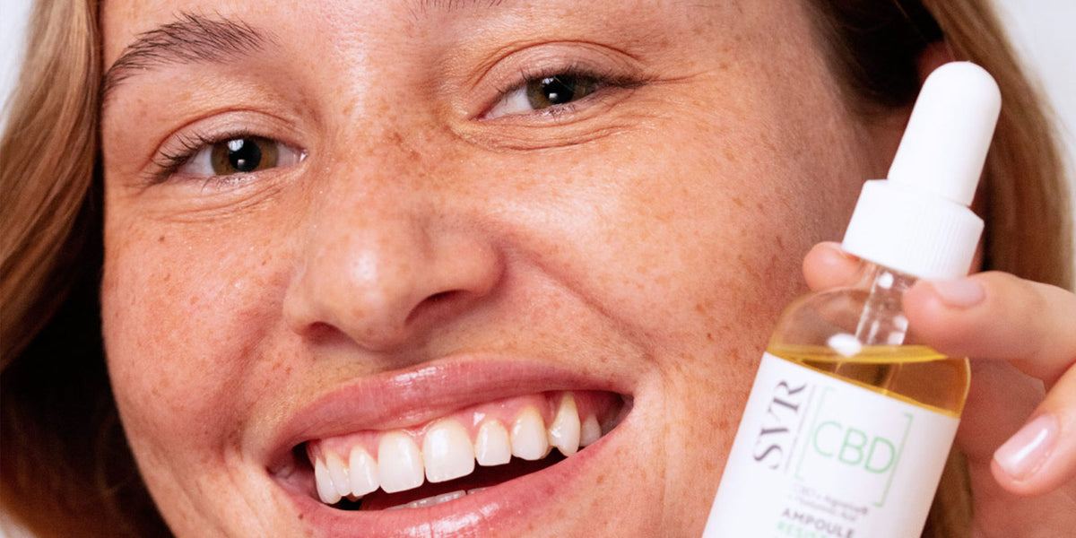 CBD Ampoule Resist | Sérum visage apaisant antioxydant – Labo SVR FR