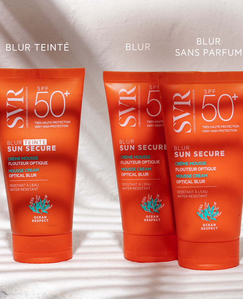 SUN SECURE Blur teinté SPF50+ - Protection solaire teintée avec effet ...