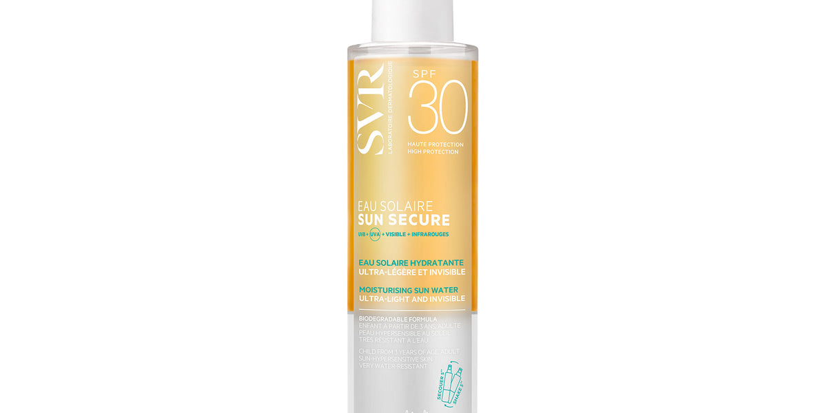 SUN SECURE Eau Solaire SPF30 - Spray léger et rafraîchissant – Labo SVR FR