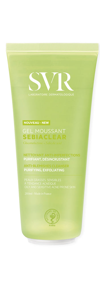 SEBIACLEAR Gel Moussant - Purification efficace pour peaux à tendance ...