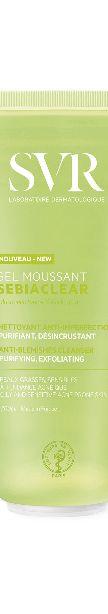 SEBIACLEAR Gel Moussant - Purification efficace pour peaux à tendance ...